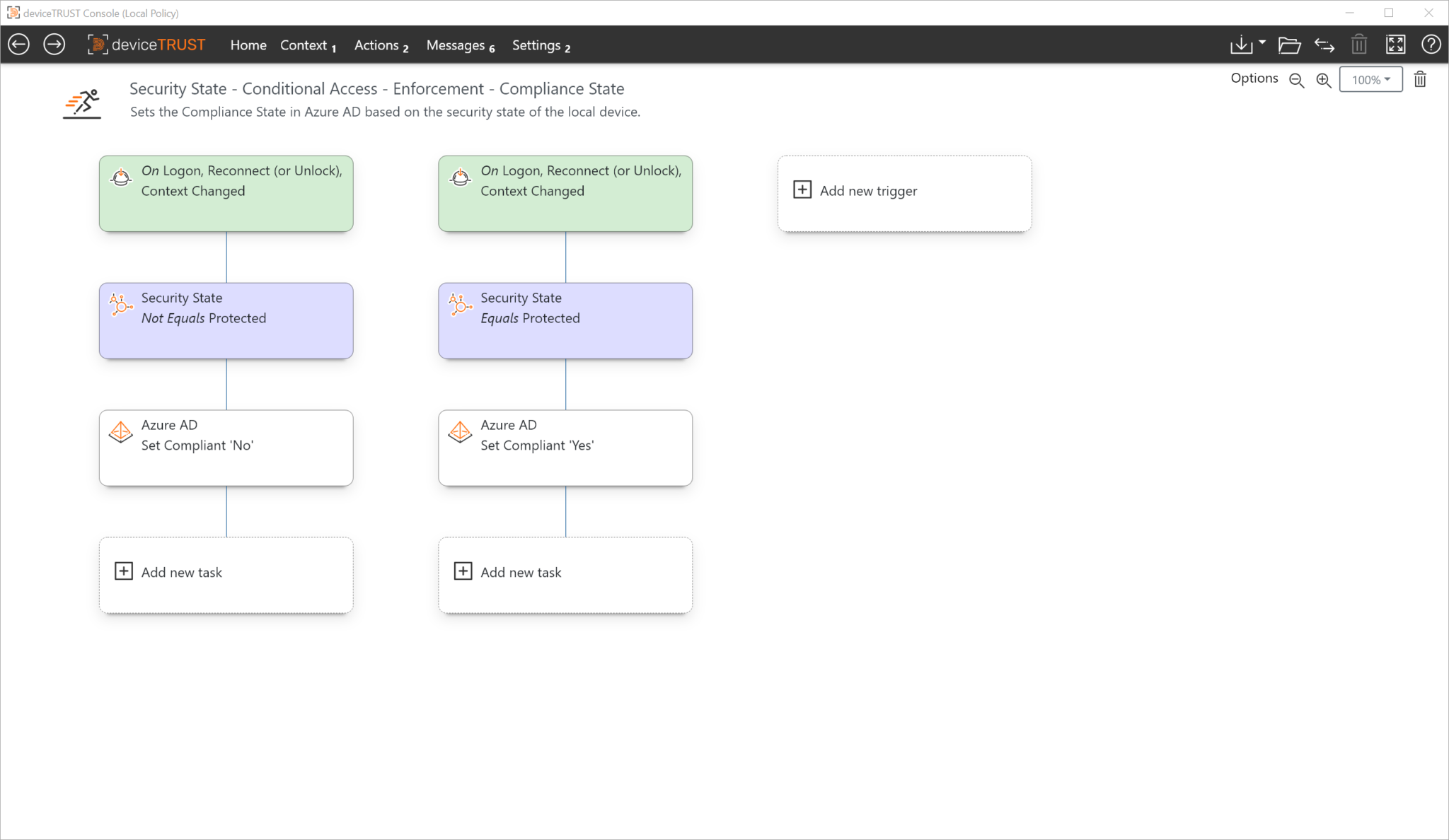 Microsoft Azure AD - deviceTRUST
